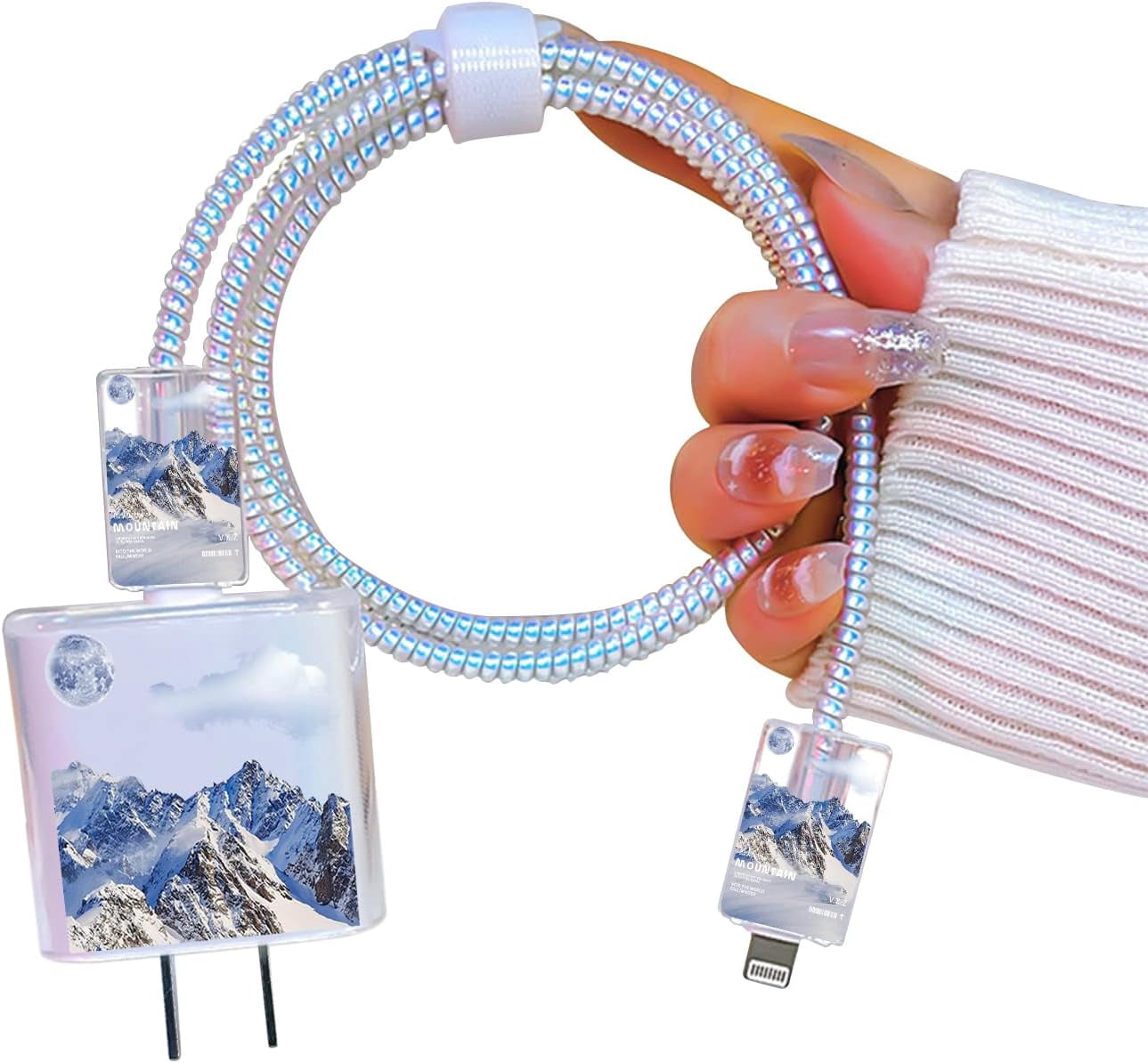 CACOCO-Clear Cable Protector For Apple 18W/20W Usb-C Power Adapter ...