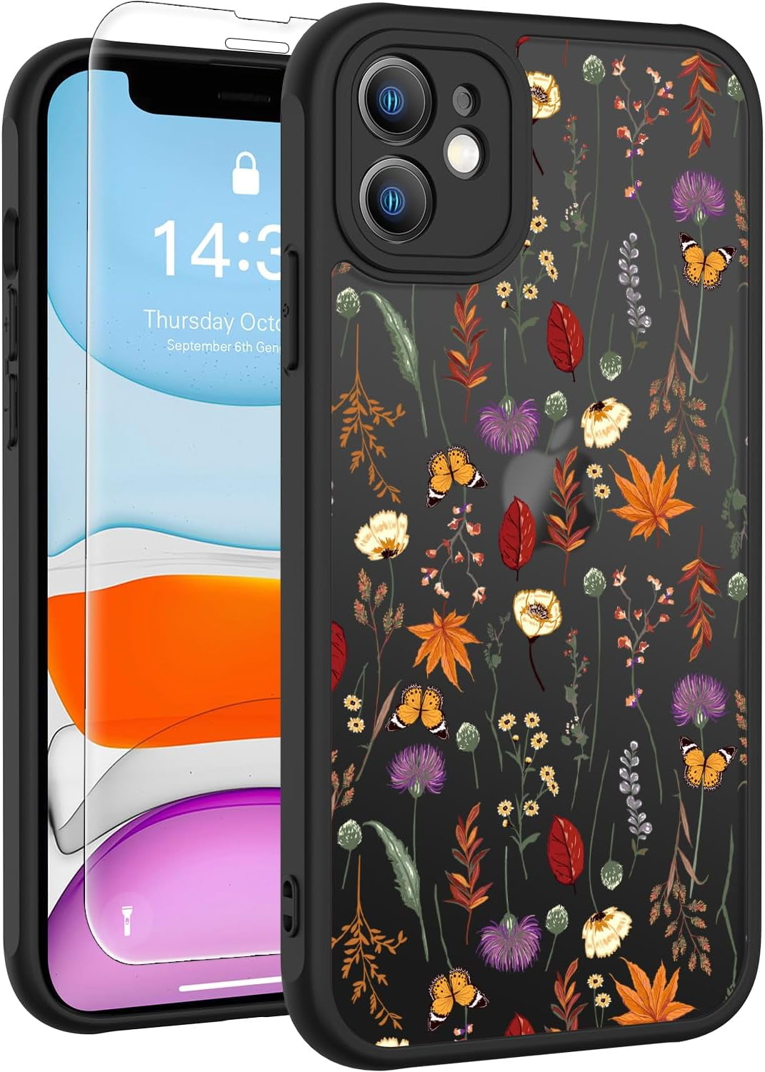 CACOCO-For Iphone 11 Phone Case With Enhanced Camera Lens Cover And ...