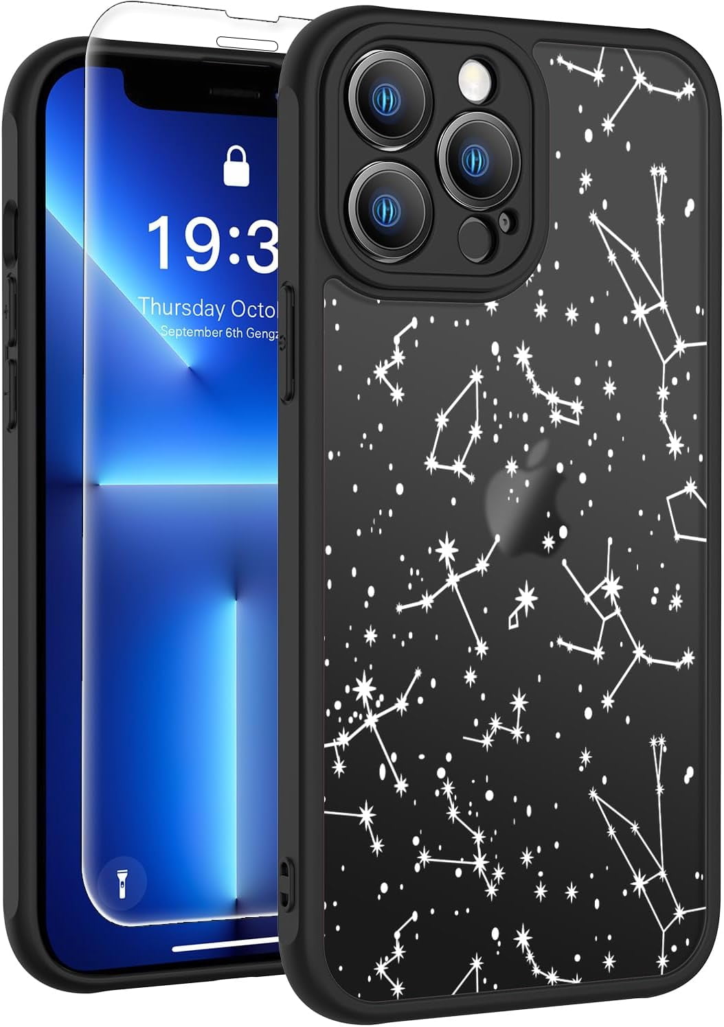 CACOCO-For Iphone 13 Pro Case With Enhanced Camera Lens Cover And ...