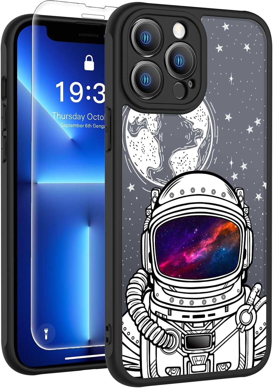 CACOCO-For Iphone 15 Pro Case With Enhanced Camera Lens Cover And ...