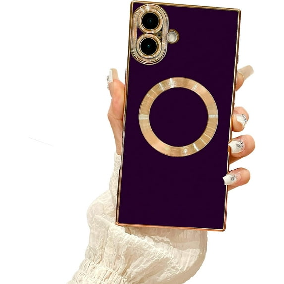 CACOCO-For Iphone 16 Plus Case Rectangle Magnetic [Compatible With ...