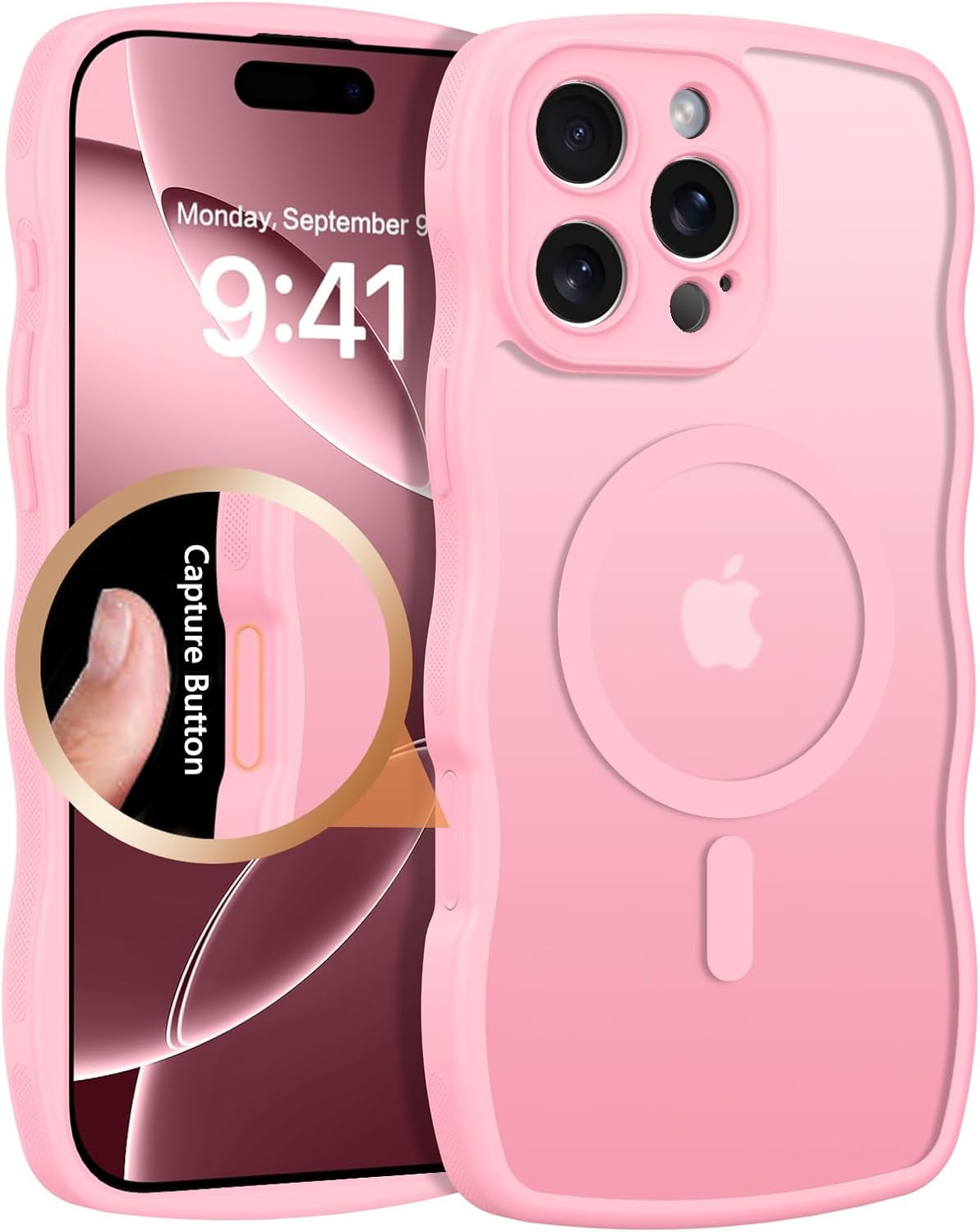 CACOCO-For Iphone 16 Pro Max Case With Sensitive Camera Control Capture Button [Compatible With ...