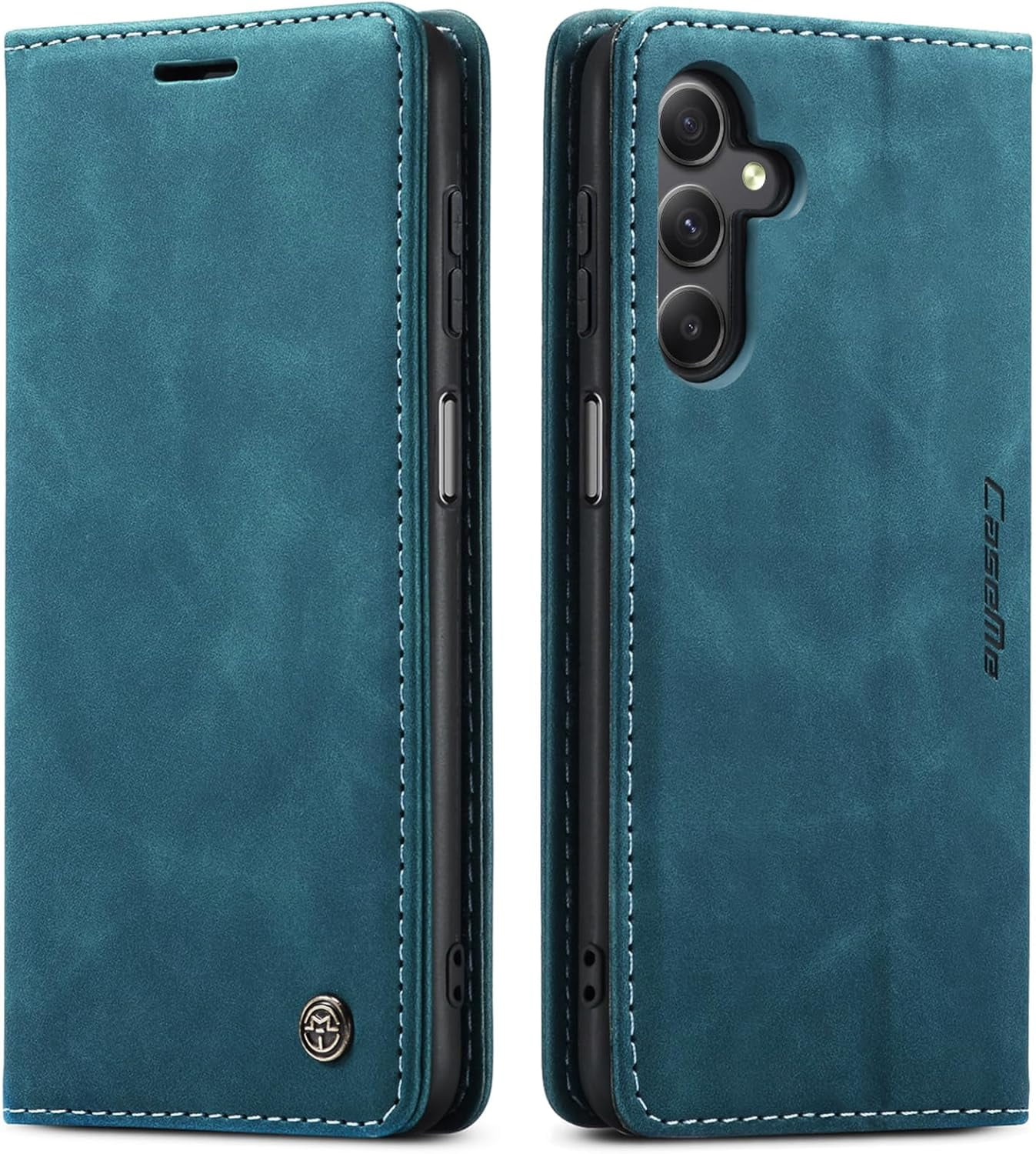 CACOCO-For Samsung Galaxy A15 Case,Leather Wallet Case Classic Design With Card Slot And ...