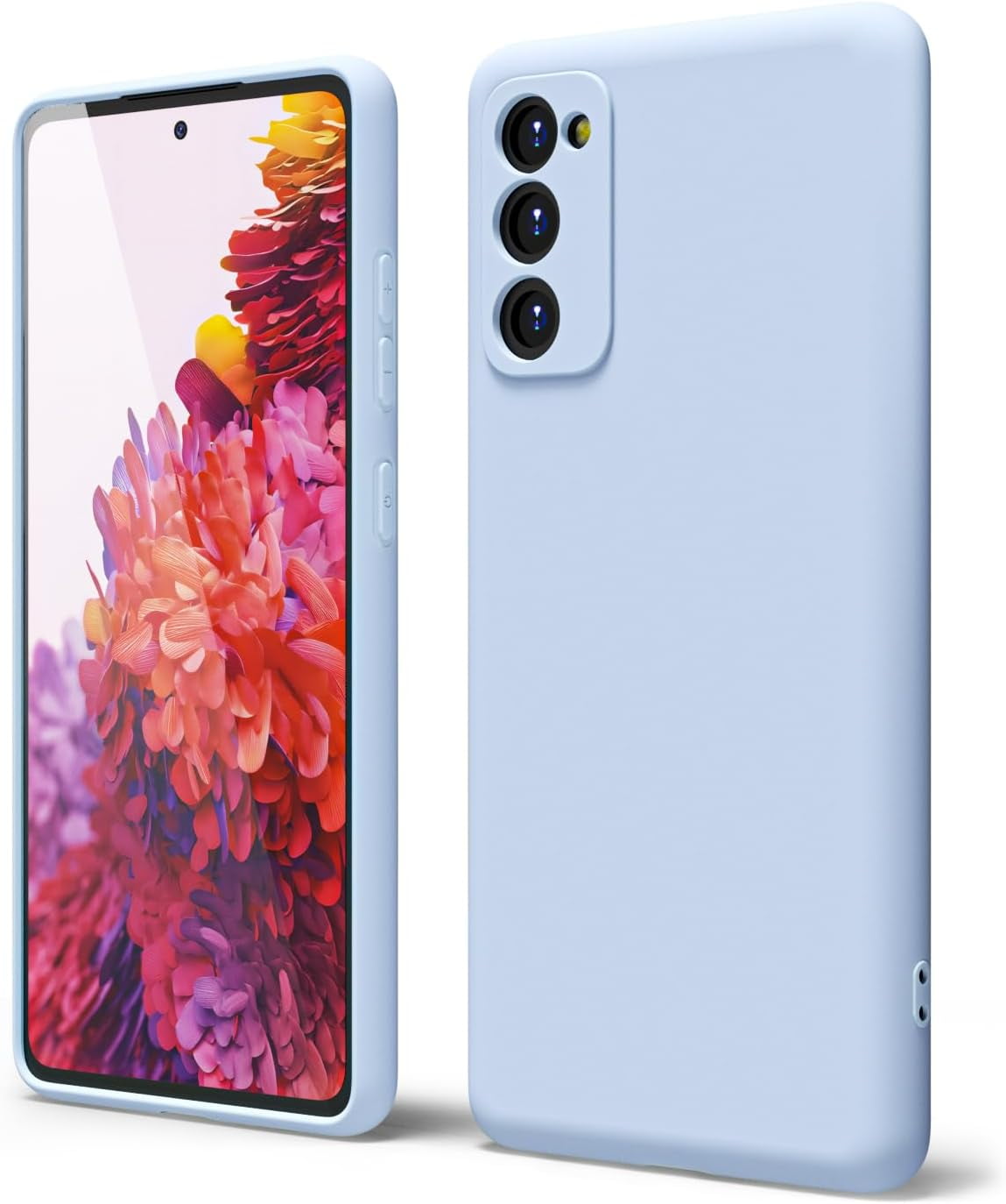 CACOCO-For Samsung Galaxy S20 Fe 5G Phone Case Liquid Silicone, Cute Thin Slim Soft Rubber Tpu ...