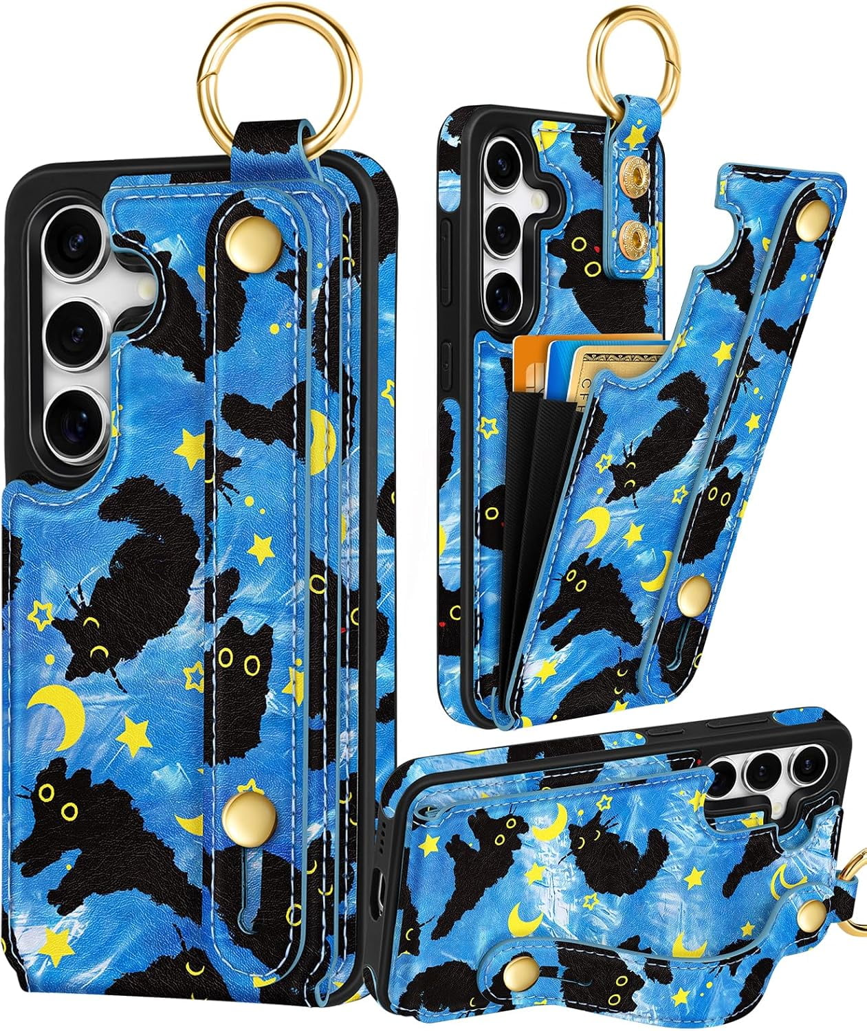 CACOCO-For Samsung Galaxy S24 Case With Wallet - Women Girls Cute Girly ...