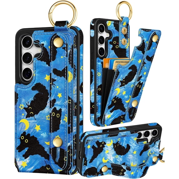 CACOCO-For Samsung Galaxy S24 Case With Wallet - Women Girls Cute Girly ...