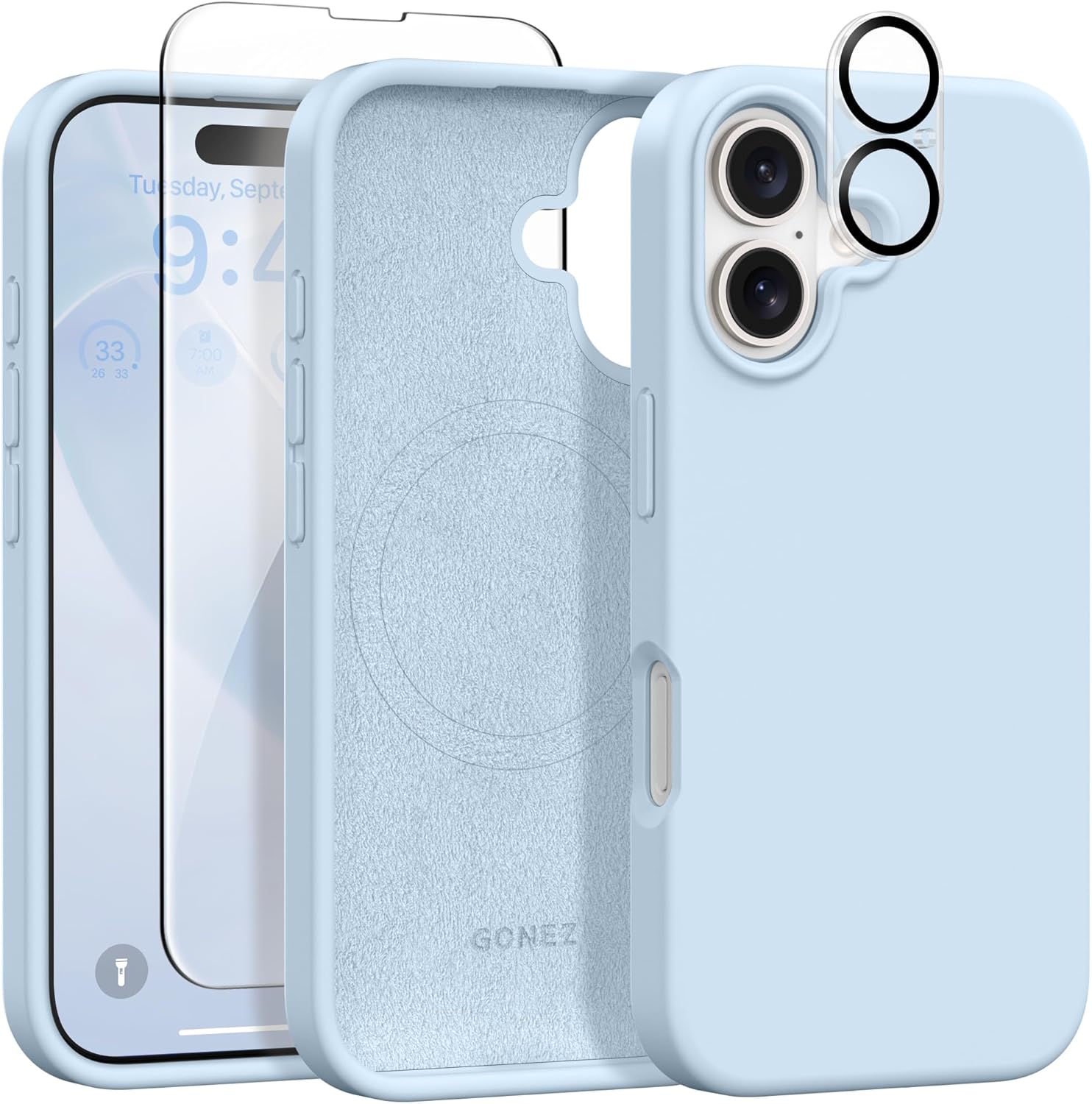 CACOCO-Magnetic For Iphone 16 Case, [Compatible With Magsafe] [2X ...