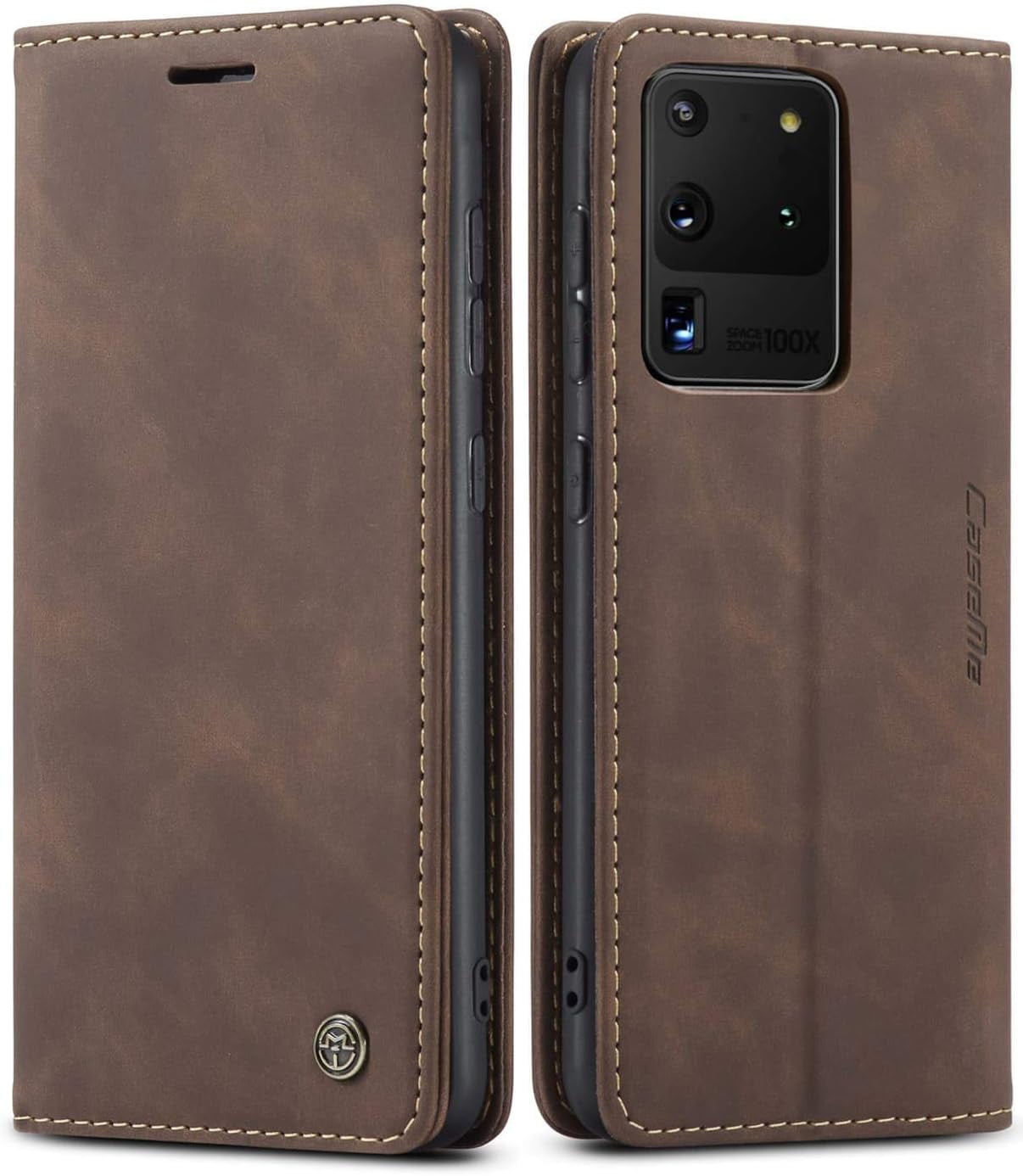 CACOCO-Samsung Galaxy S20 Ultra Case, Galaxy S20 Ultra Leather Case ...