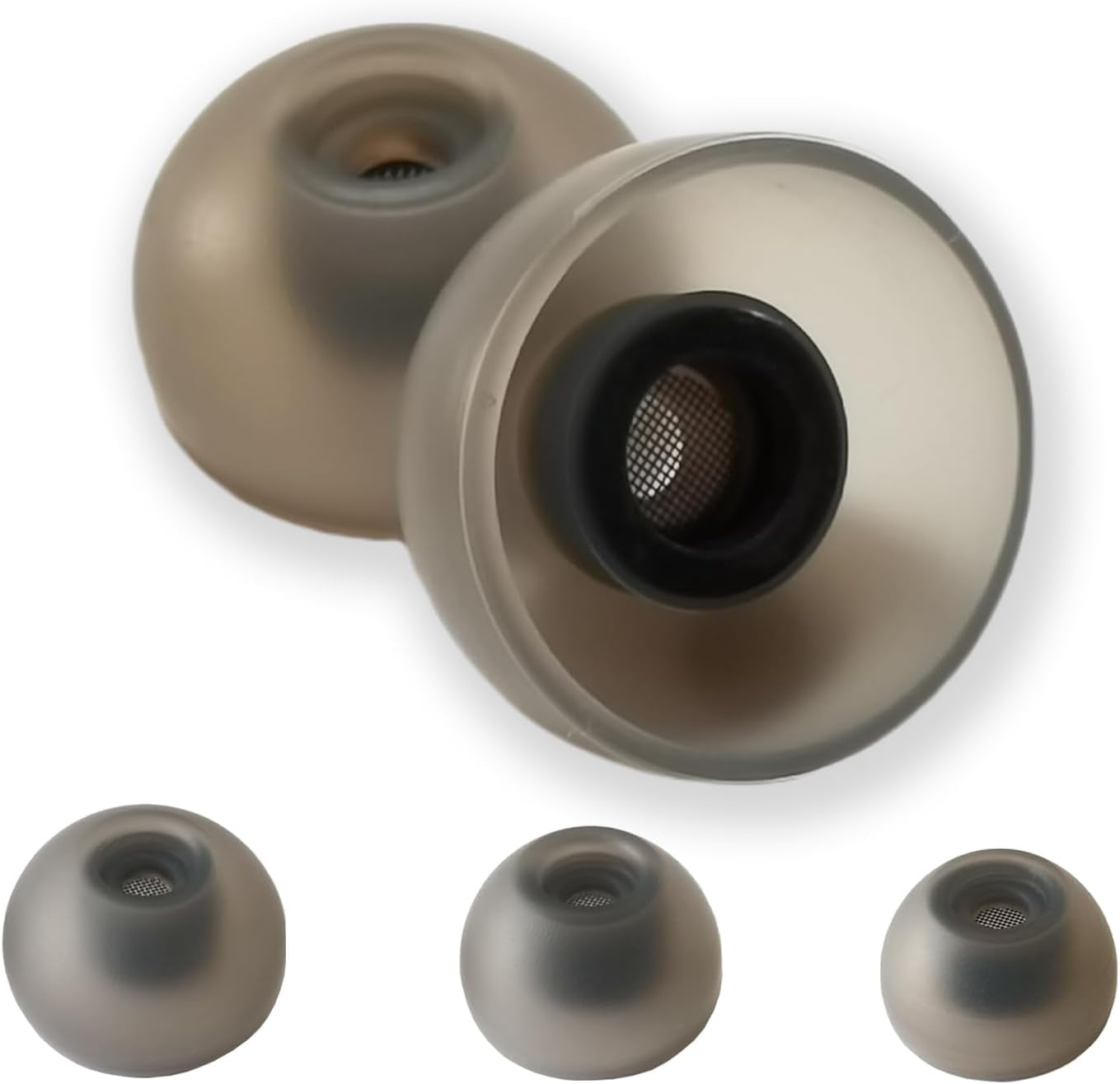 CACOCO-Soft Silicone Earbuds Tips With Screen Universal Rubber ...