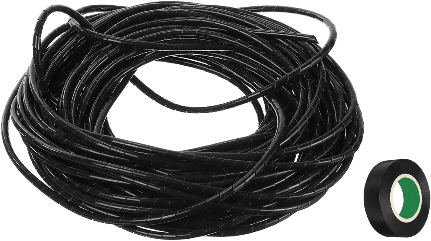CACOCO-Spiral Cable Wrap 36.1Ft/11M 8Mm Cable Management Sleeve Cord ...