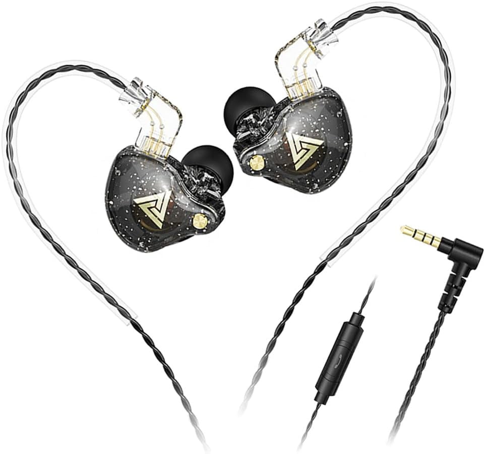 CACOCO-Wired Gaming Earbuds, Qkz Ak6 Pro In Ear Monitors, Deep Bass ...