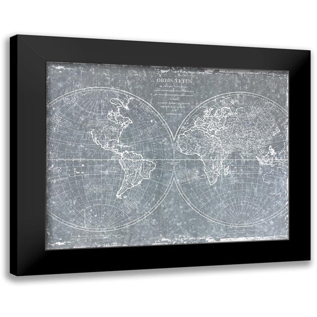 CAD Designs 14x12 Black Modern Framed Museum Art Print Titled ...
