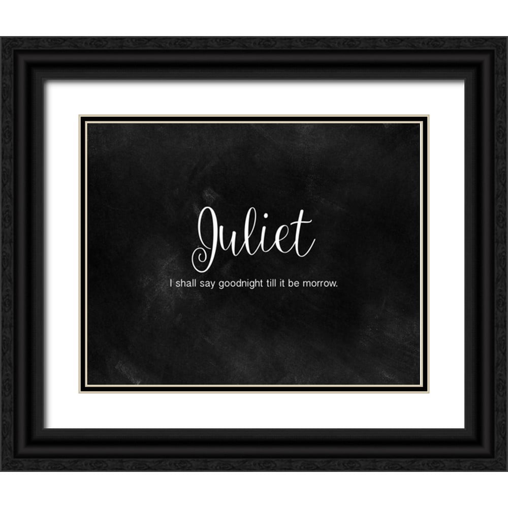 CAD Designs 14x12 Black Ornate Wood Framed with Double Matting Museum ...