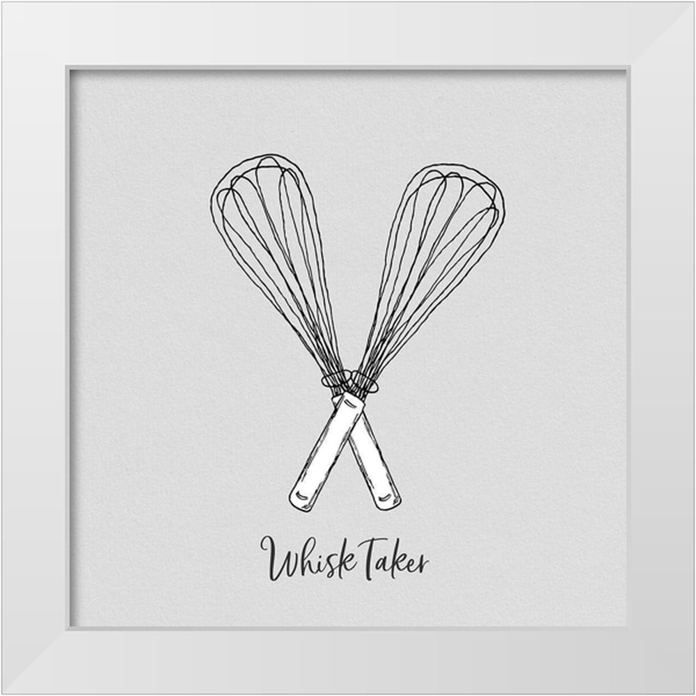 CAD Designs 26x26 White Modern Wood Framed Museum Art Print Titled ...