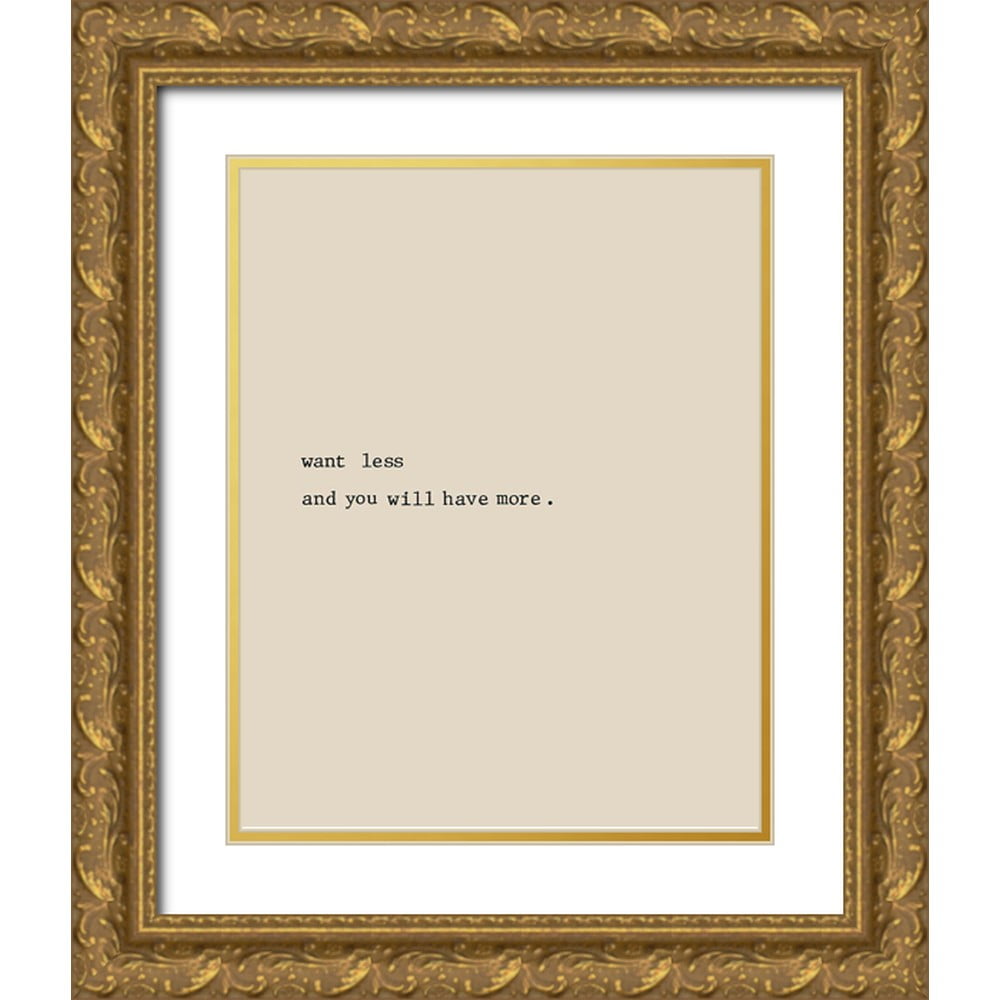 CAD Designs 26x32 Gold Ornate Wood Framed with Double Matting Museum ...