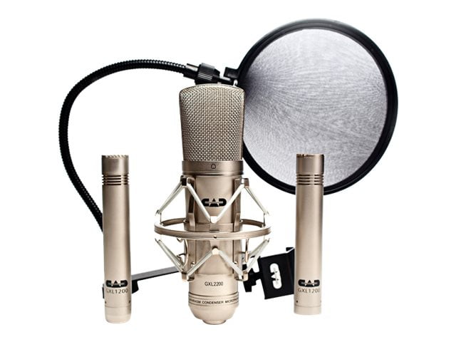 CAD Audio Studio Recording Equipment Pack - GXL2200SP Sound Setup with ...