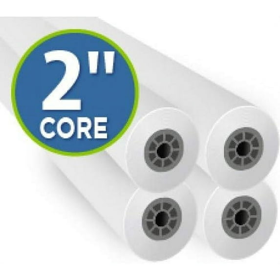 CAD Paper Rolls, 24" x 150', 92 Bright, 20 lb. Inkjet Bond, 2" core ...