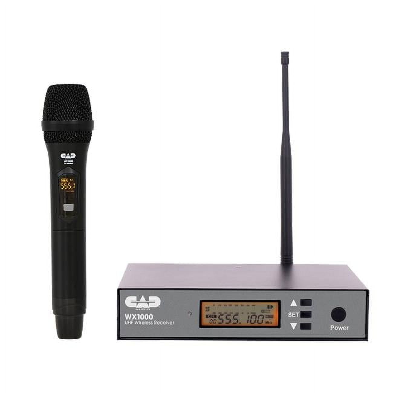 CAD Audio WX1000HH Wireless Cardioid Handheld Microphone System ...