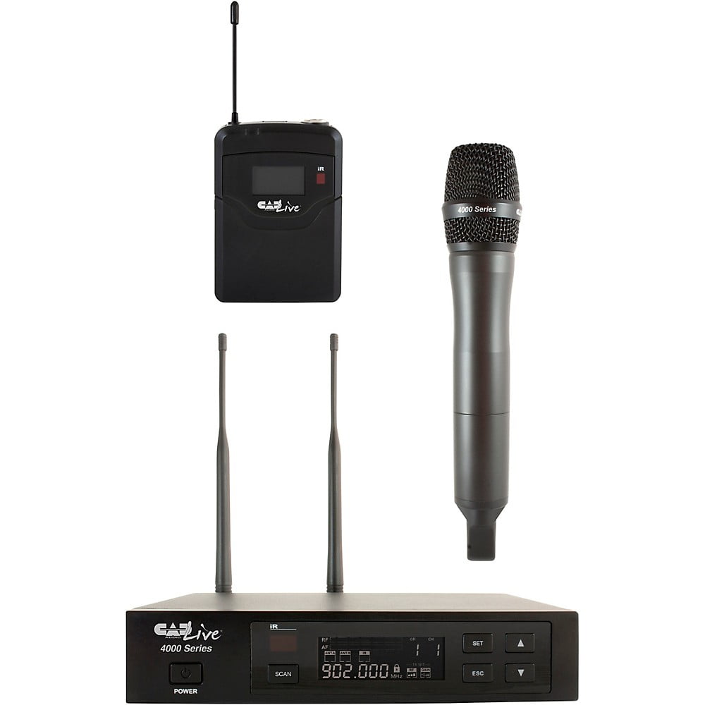 CAD WX4000 Handheld Wireless System with D90 Capsule - Walmart.com