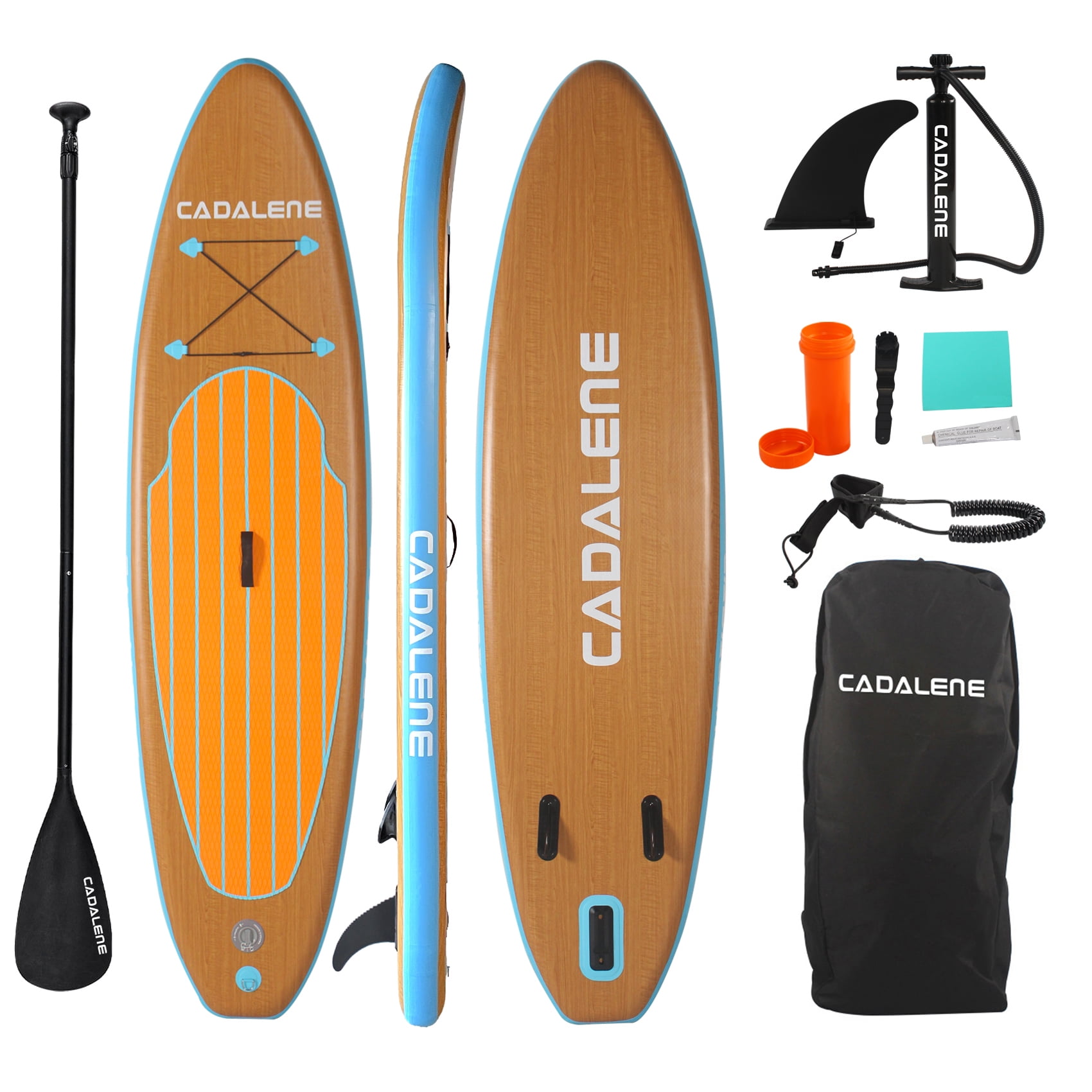 CADALENE 10 ft Inflatable Stand up Paddle Board for Adults & Youth ...