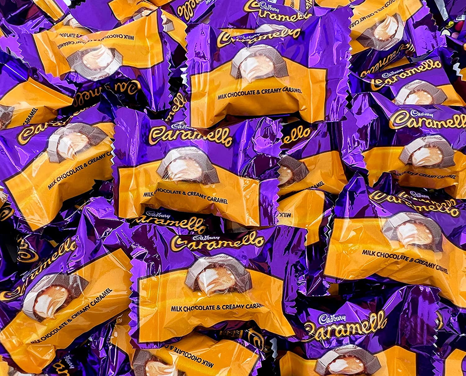 Cadbury Caramello Miniatures Creamy Milk Chocolate Caramel Candy Bars ...