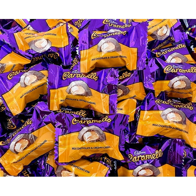 Cadbury Caramello Miniatures Creamy Milk Chocolate Caramel Candy Bars ...