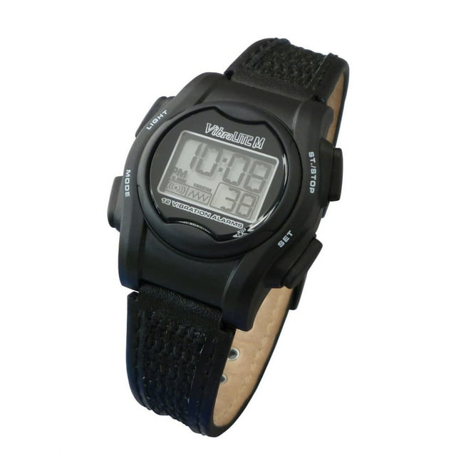 Global VibraLITE MINI Vibrating Watch with Black Band - Walmart.com