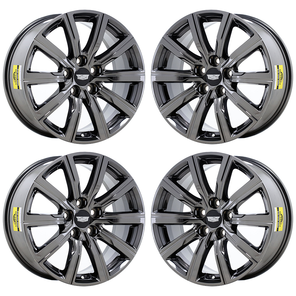 CADILLAC XT4 2019 - 2023 PVD BLACK CHROME Factory OEM Wheels Rims (Not ...