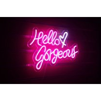 Northlight LED Bow Neon Lighted Christmas Wall or Window Decoration ...