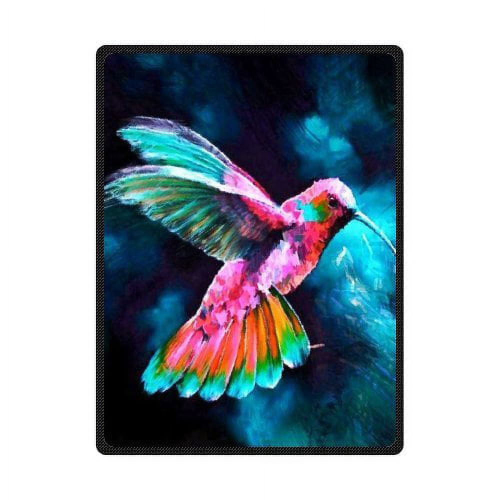 CADecor Hummingbird Fleece Throw Blanket 58x80 inches - Walmart.com