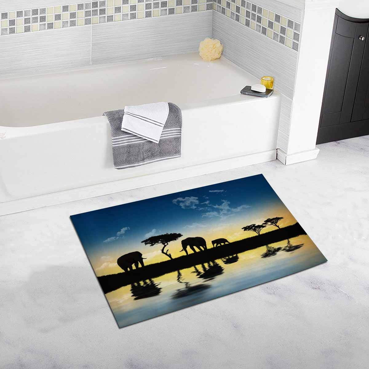 CADecor Safari in Africa. Silhouette of Wild Animals Reflection in ...