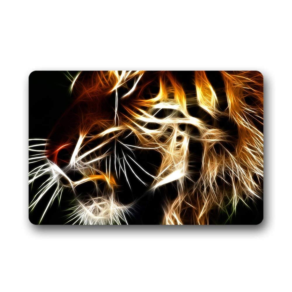 CADecor Tiger Doormat Indoor Outdoor Floor Rug 30x18 inches - Walmart.com