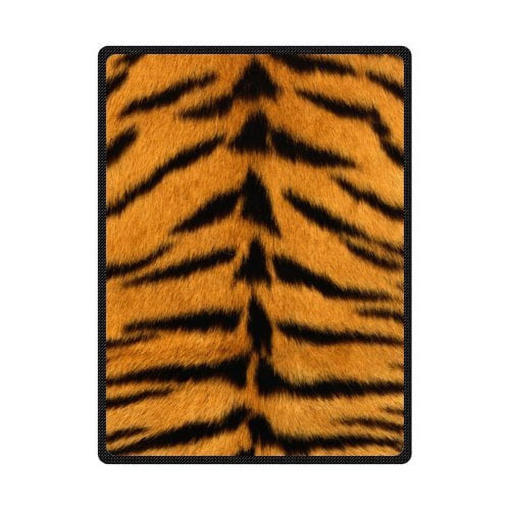 CADecor Tiger Skin Fleece Blanket Throws 58x80 inches - Walmart.com