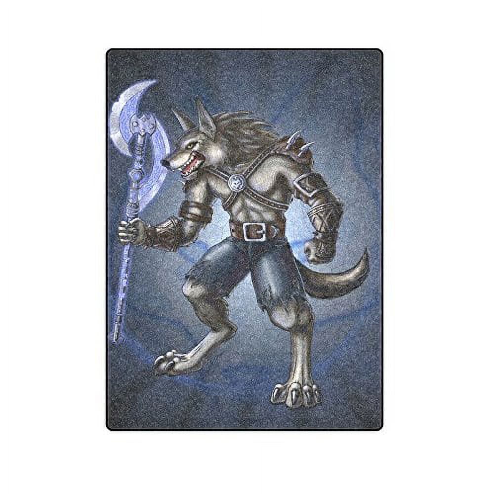 CADecor Werewolf Couch Sofa or Bed Fleece Blanket Throw 58x80 inches ...