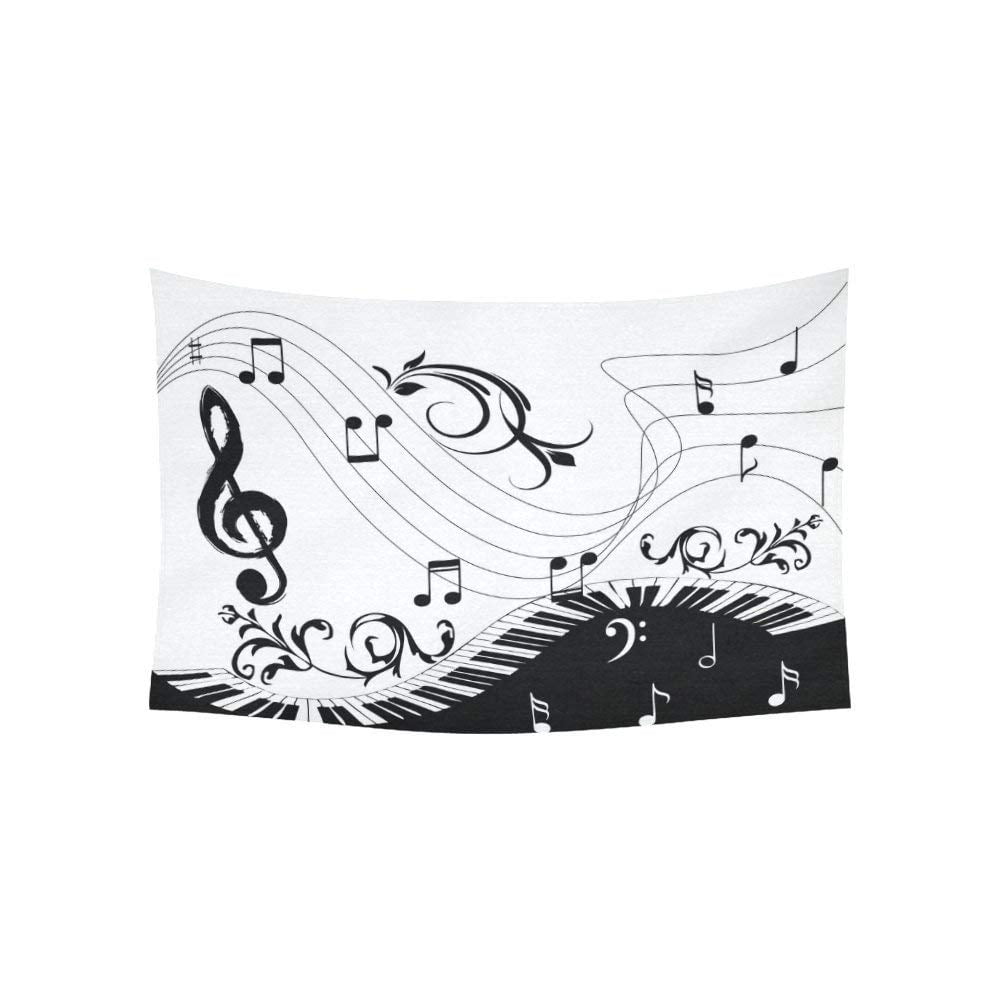 CADecor Where Words Fail Music Speaks Wall Hanging Dorm Art Tapestry ...