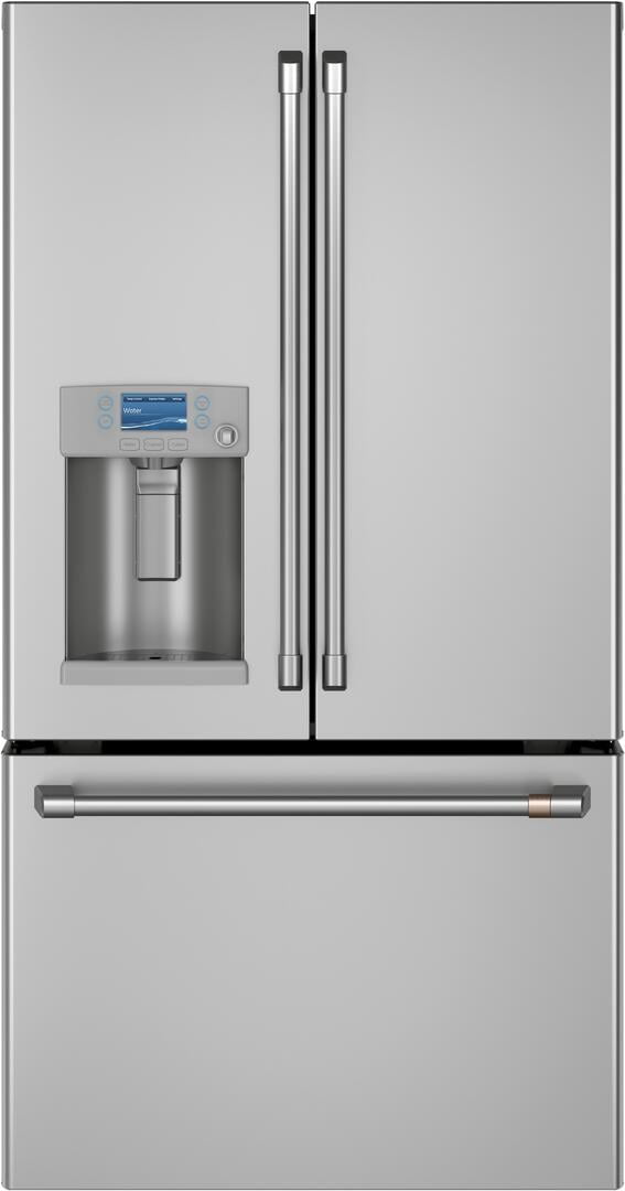 "Cafe 36"" Stainless Steel Smart Fridge Freezer, 22.2 Cu. Ft. Counter ...