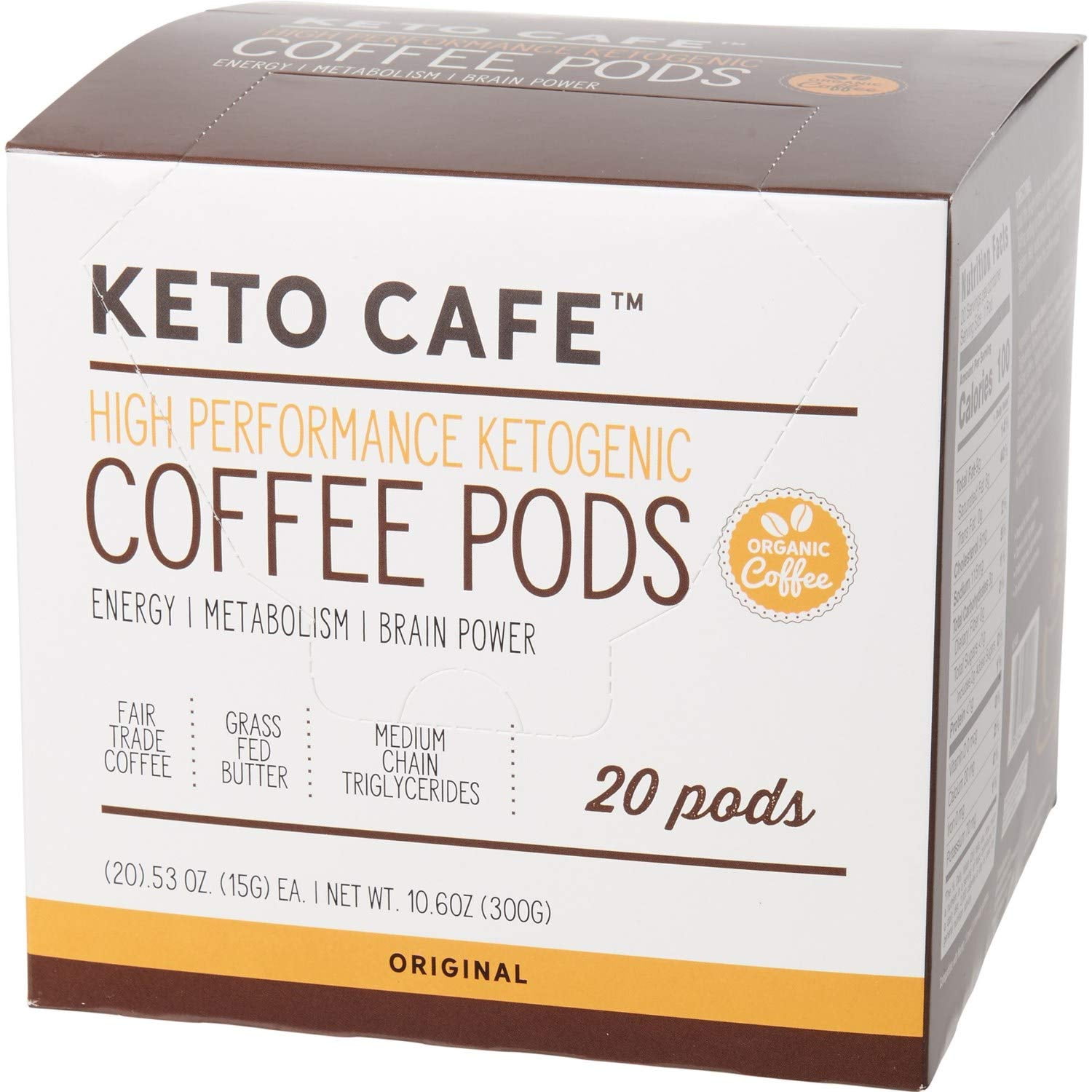 CAFE HIGH PERRORMANCE GENIC (ORIGINAL) COFFEE PODS 20 PODS - Walmart.com
