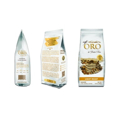 Cafe Oro Coffee From Honduras, 16 oz Ground Coffee, Medium Roast ...