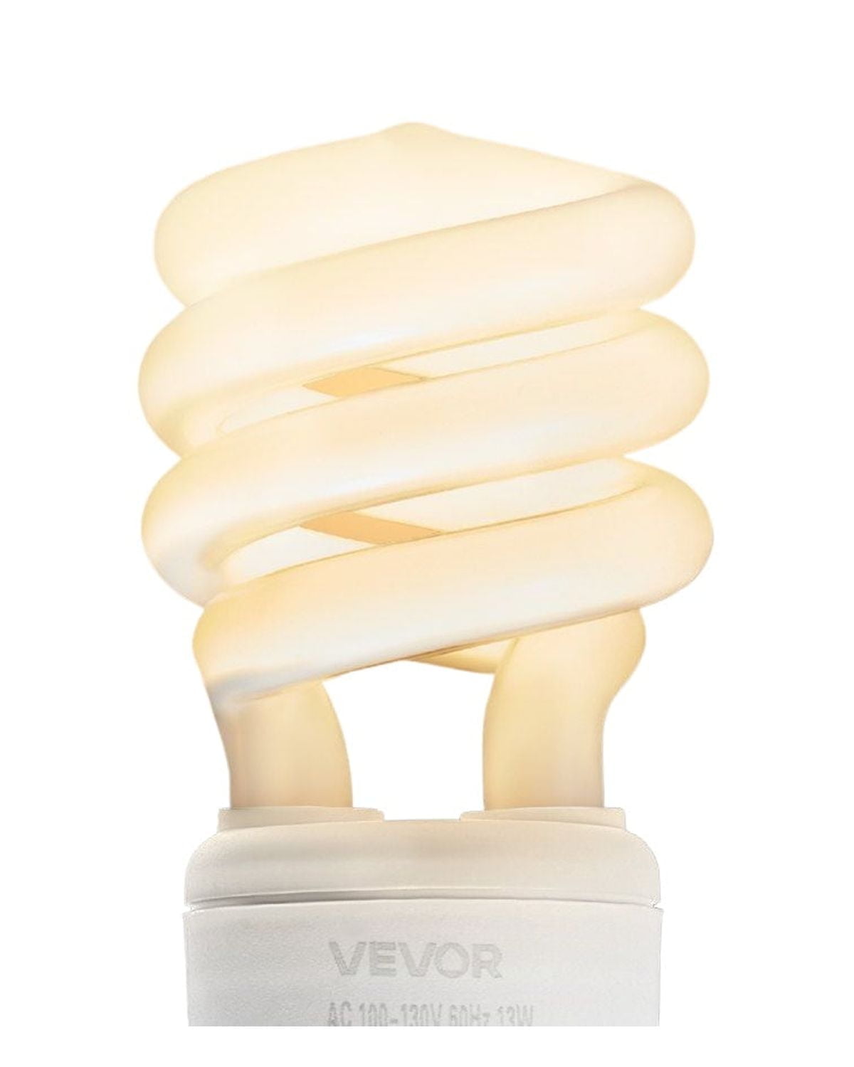CAFORKP 13W Compact Fluorescent Bulbs 4-Pack, 2700K Warm Light CFL ...