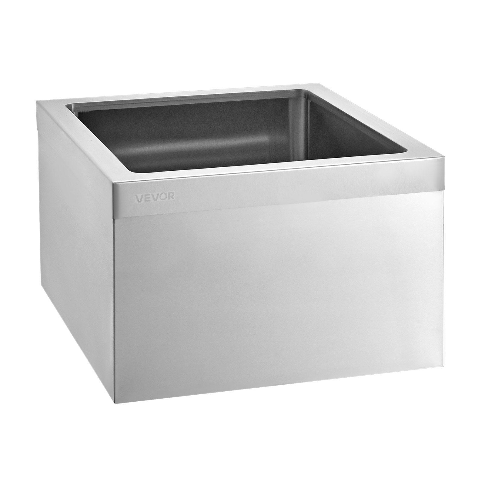 CAFORKP 304 Stainless Steel Utility Sink for Mops, 22x19x12 Inches ...