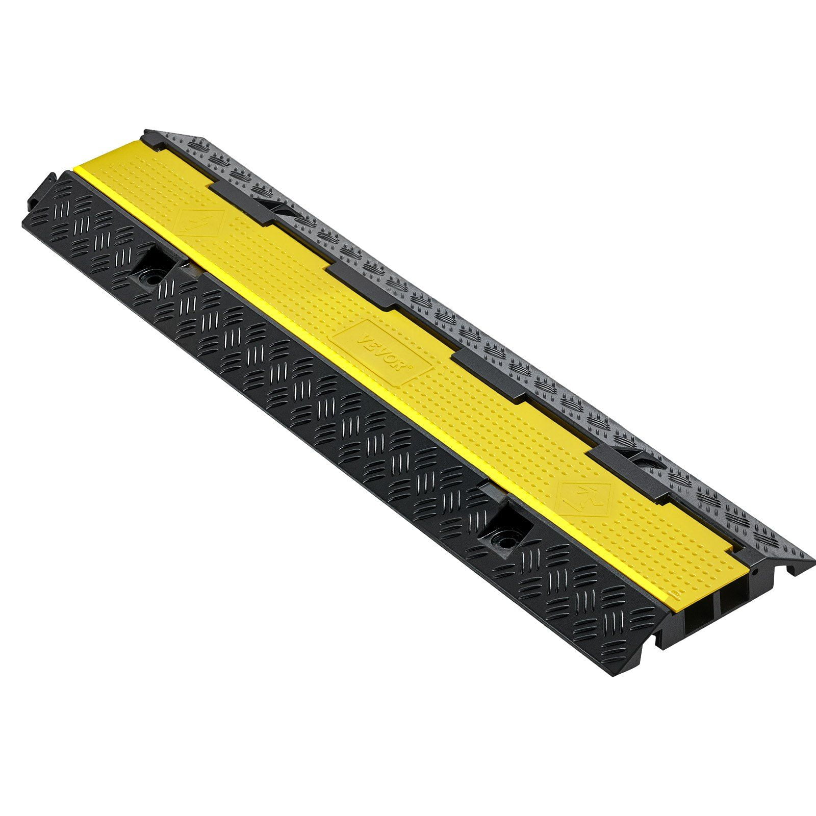 CAFORKP Cable Protector with Flip Top,Heavy Duty Rubber,22,000 lbs Axle ...