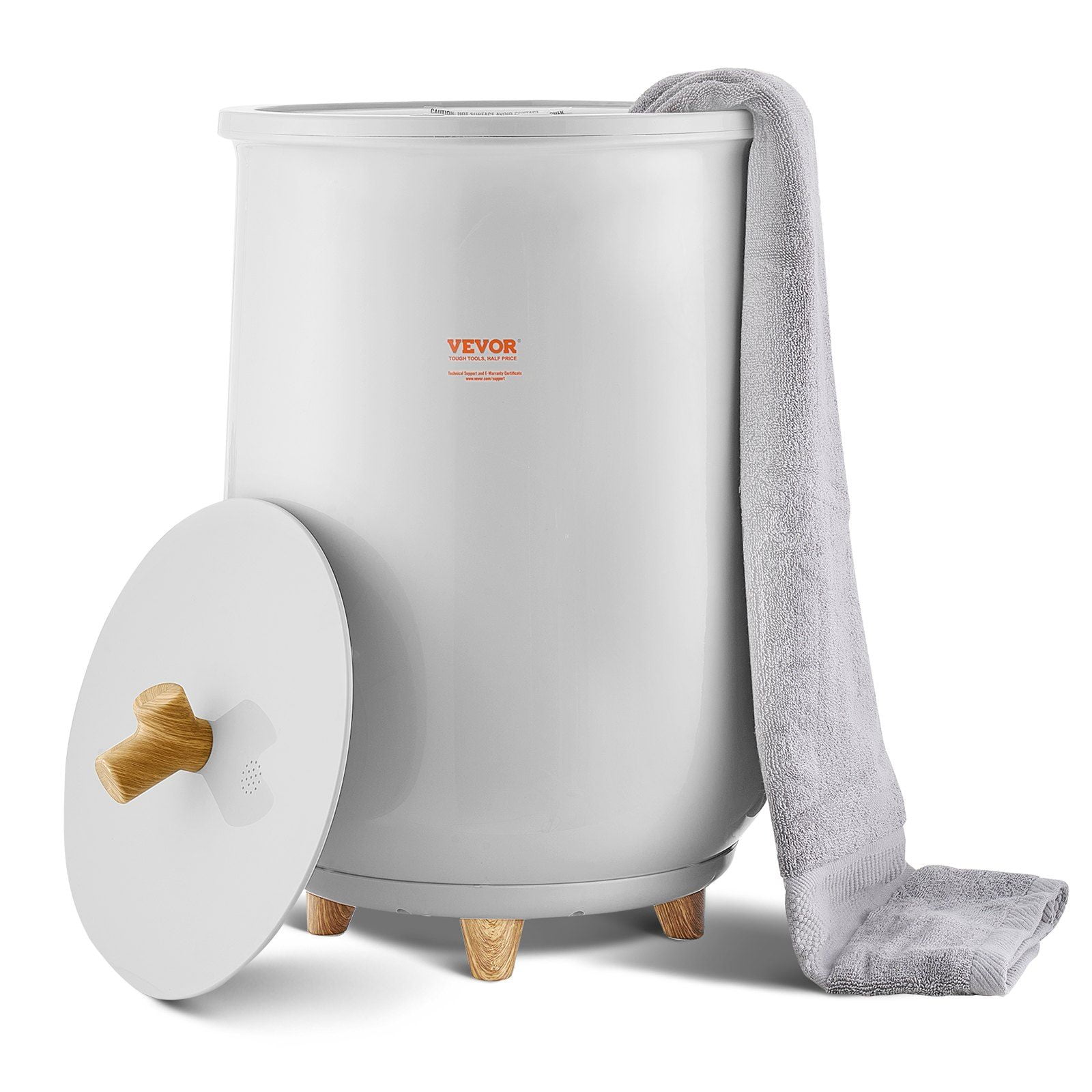 CAFORKP Large 20L Towel Warming Bucket with Adjustable Thermostat, 90 ...