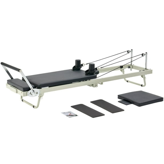 CAFORKP Professional Home Pilates Reformer Set w/ Spring & Cord ...
