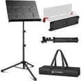 CAHAYA Foldable Sheet Music Stand with Tri-fold Panel Portable Music ...