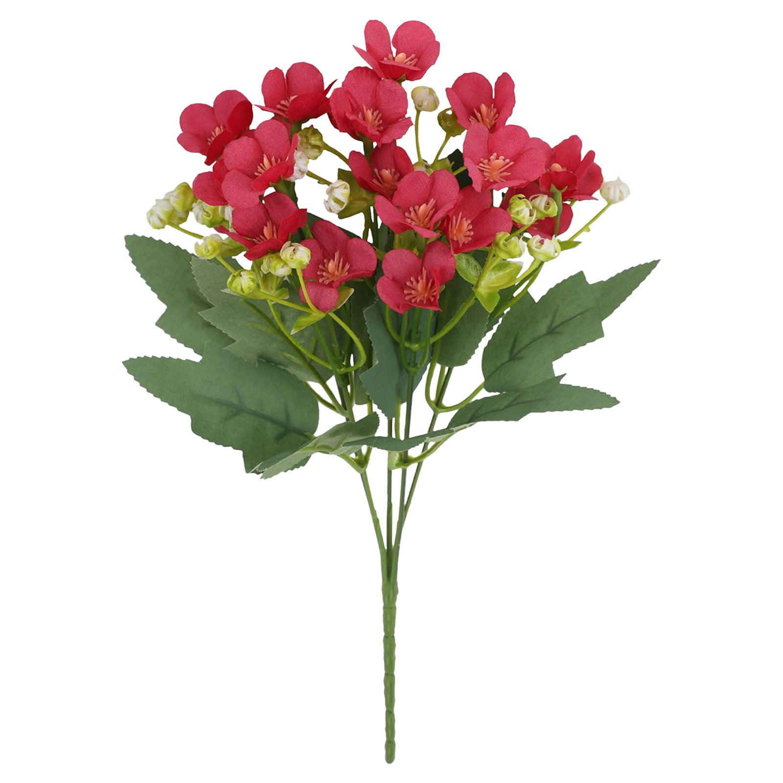 CAHQHLI 1 Bunch Artificial Flowers Outdoor Silk Pansy Flowers Pansies ...