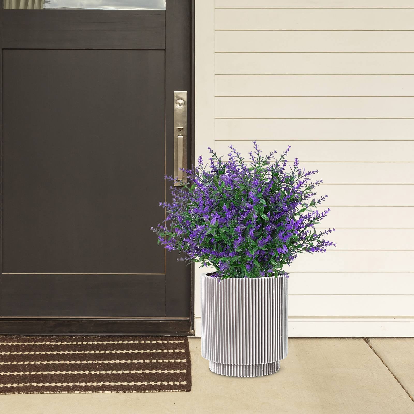 CAHQHLI 2025 Artificial Lavender Flowers Outdoor Flowers For Decoration ...