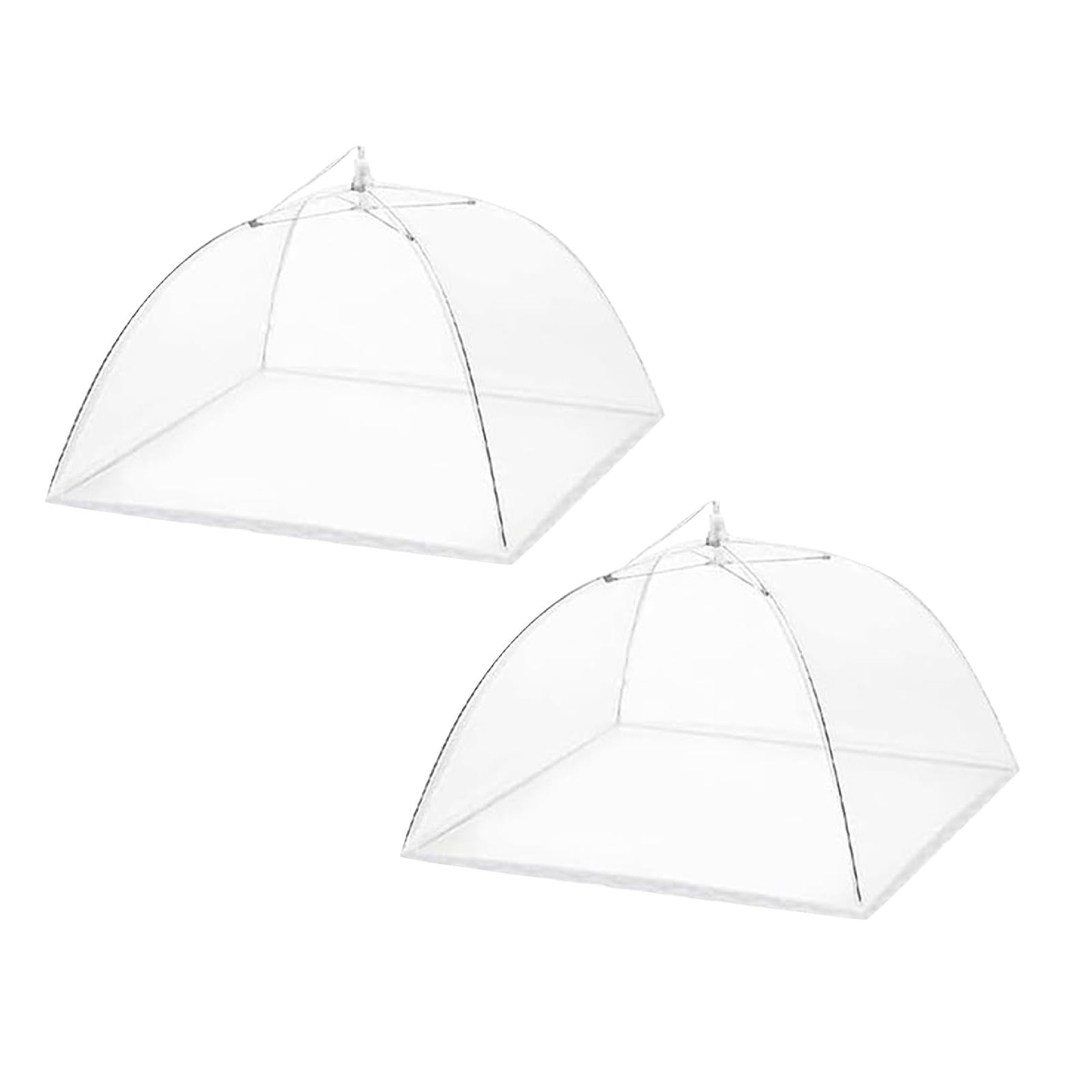 CAHQHLI Mesh Food Covers,2 Pcs Large and Tall Food Covers for Outside ...