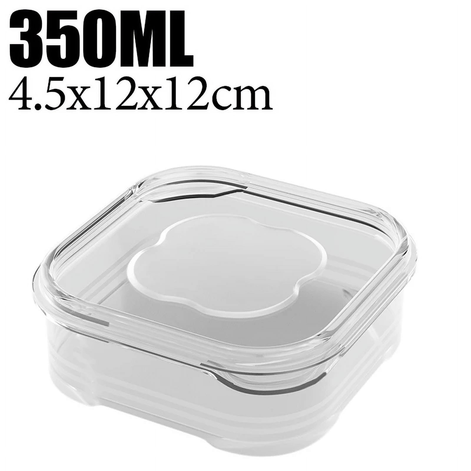 CAl Jianling CAI Jianling 1-8Pcs Clear Food Storage Containers Reusable ...