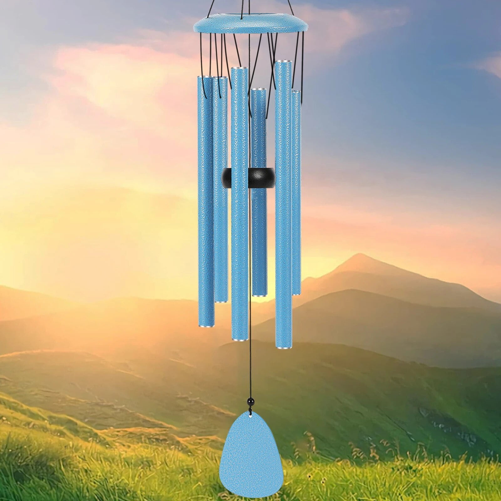 CAl Jianling CAI Jianling 26 Inch Outdoor Wind Chimes Create an Atmosphere for Outdoor ...