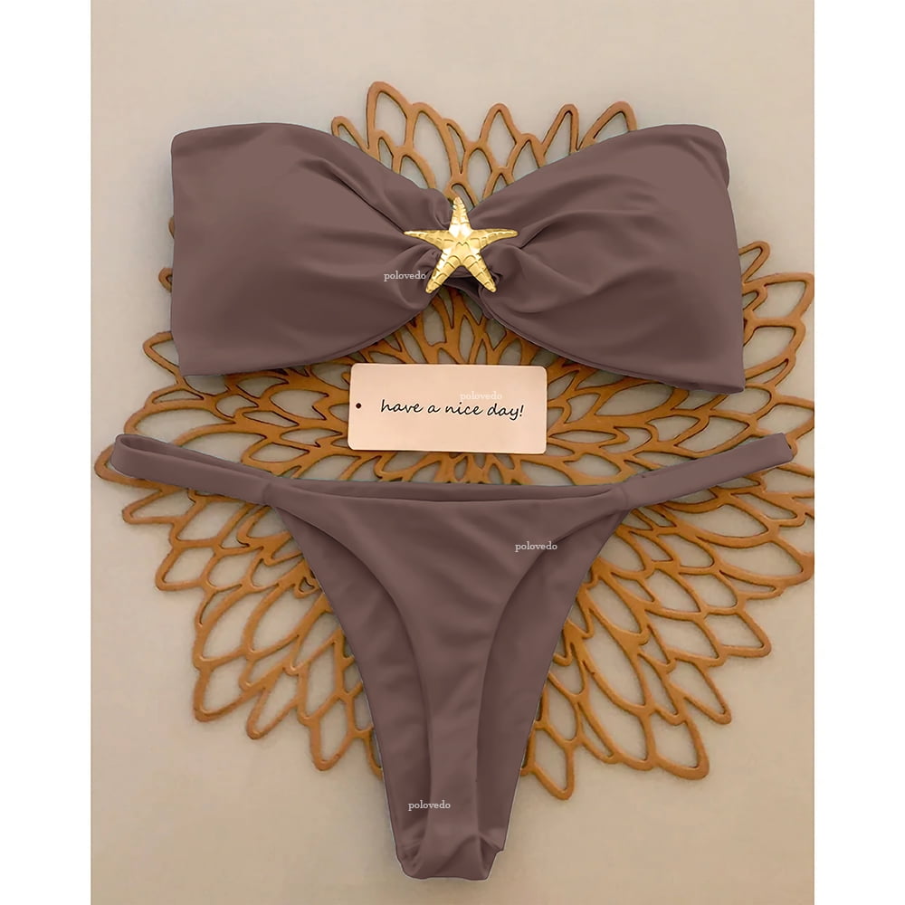 CAI Jianling Push Up Bikinis 2025 Sexy Women Swimsuit Female Swimwear ...